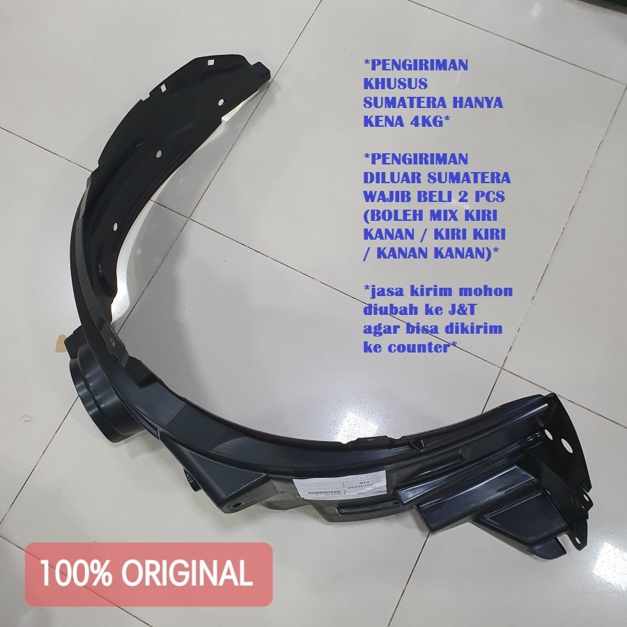 Jual Liner Fender Spakbor Depan Kiri All New Avanza-Xenia 2022 53876 ...