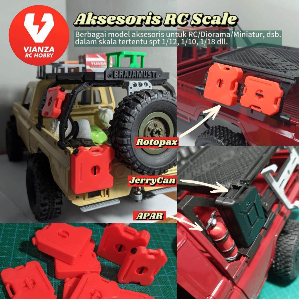 Jual Aksesoris Scale untuk RC Miniatur Model Kit | Shopee Indonesia