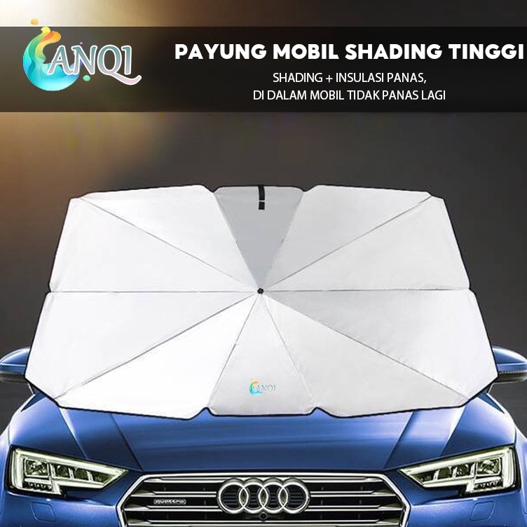 Jual ANQI SHOP Sun Shield Payung Block UV Lipat Anti Panas Praktis Kaca ...