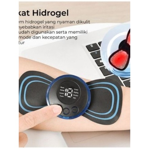 Jual EMS Alat Pijat Terapi Leher Pijat Leher EMS Pad EHS Sensu Elektrik ...