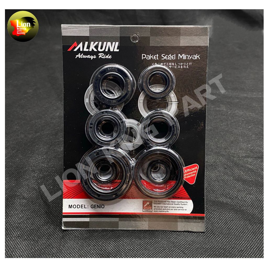 Jual SEAL SIL SET KOMPLIT OIL SEAL SIL KOMPLIT GENIO BEAT DELUXE LED ...