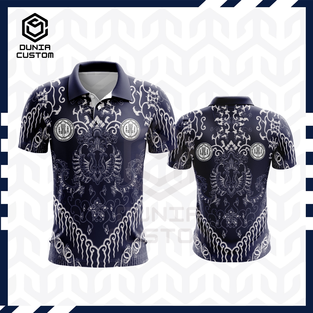 Jual Baju PGRI | Kaos Baju Polo Pria Batik PGRI Fullprint | Baju Batik Pria PGRI | Jersey PGRI ...