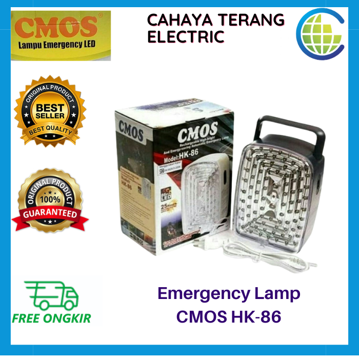 Jual CMOS Automatic Emergency Lamp HK 86 HK86 Lampu LED Darurat ...