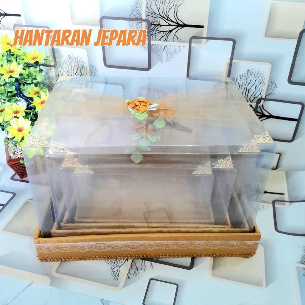 Jual Kotak Box Seserahan Pernikahan Model Tile Lapis Kain Satin Mewah ...
