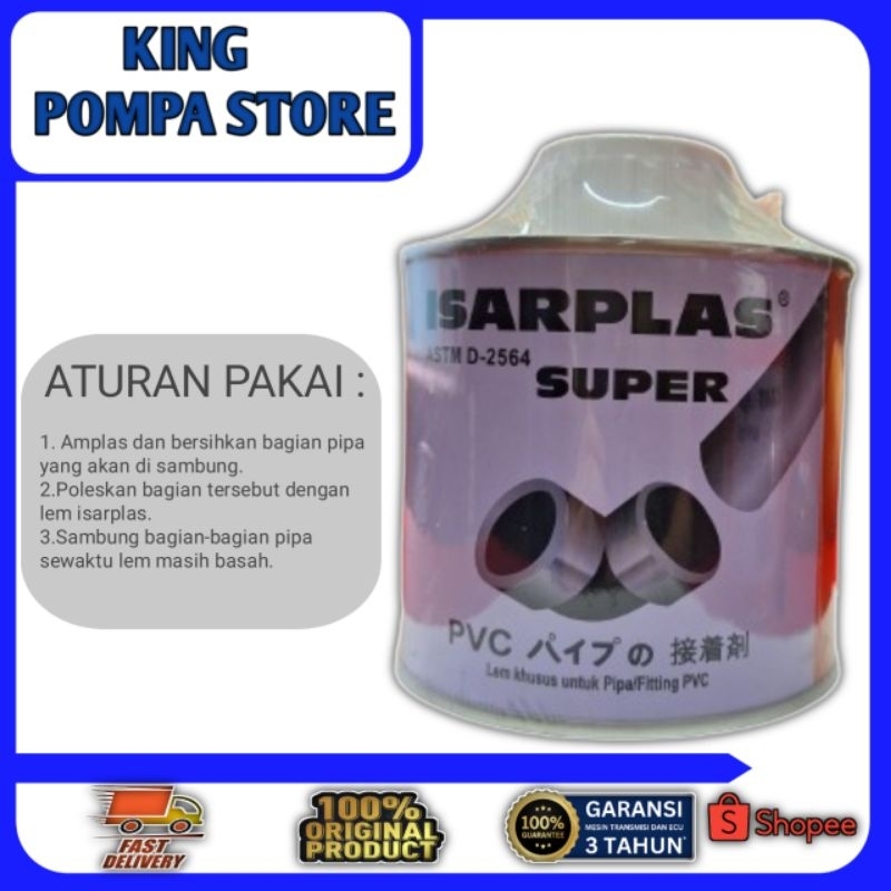 Jual LEM PVC DAN FITING,KALENG ISARPLAS DENGAN ISI 400G MEMPUNYAI ...