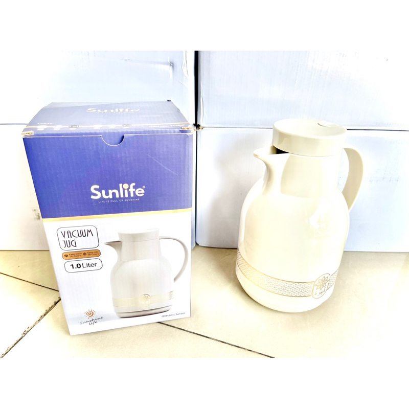 Jual Termos Teko Arab Hot n Cold 1 Liter SunLife Vacuum Flask Arabian ...