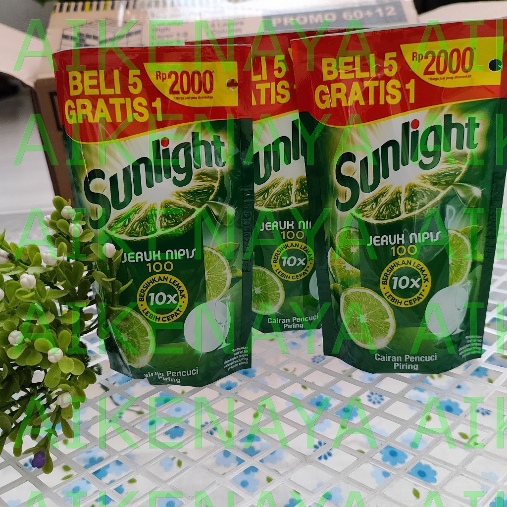 Jual Sunlight Sabun Cuci Piring - Kemasan Pouch 90ml - Jual Eceran ...