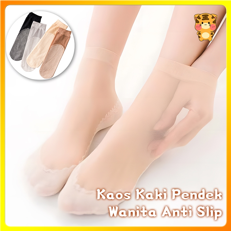 Jual Kaos Kaki Stocking Wanita Pendek Sock Motif / Kaus Kaki Stoking ...