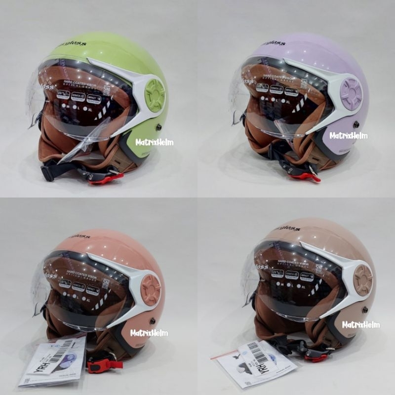 Jual Helm Cargloss Yrh Hijab Edition YR Original Warna Pastel Terbaru ...