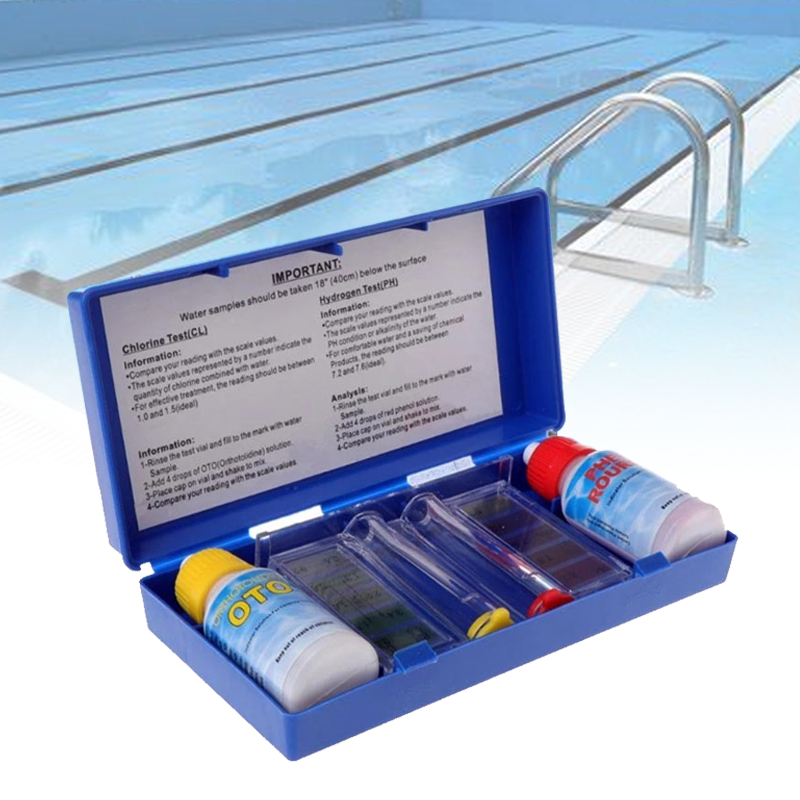 Jual Test kit Air PH Dan Chlorin / Tes Kit oto ph 2 In 1 / Test Kit PH ...