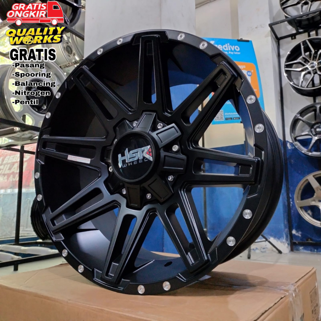 Jual Velg Mobil Ford Ranger Ring 18 Tapak Lebar Velg Hsr Wheel Jona ...