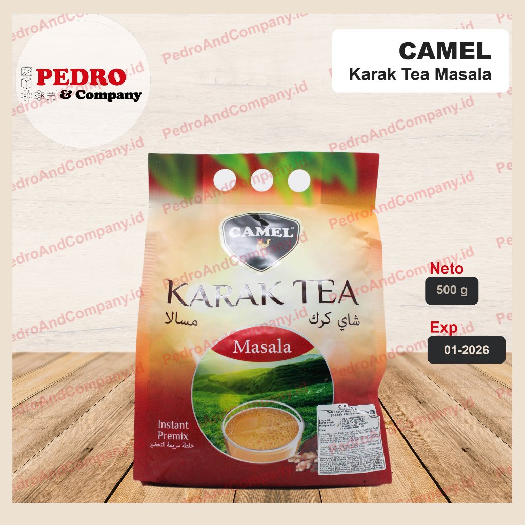Jual Camel Karak Tea 500 gram isi 25 sachet teh instant | Shopee Indonesia