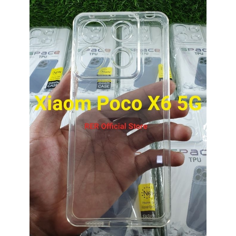 Jual Silikon Soft case bening Space Xiaomi POCO X6 5G | Shopee Indonesia