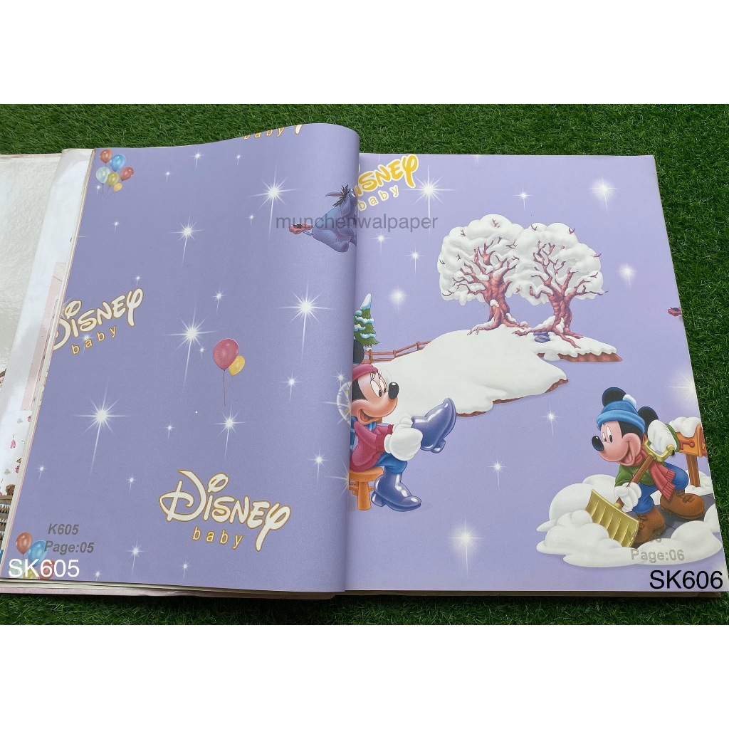 Jual Wallpaper Dinding Anak Premium Motif Disney Kartun MICKEY MOUSE ...