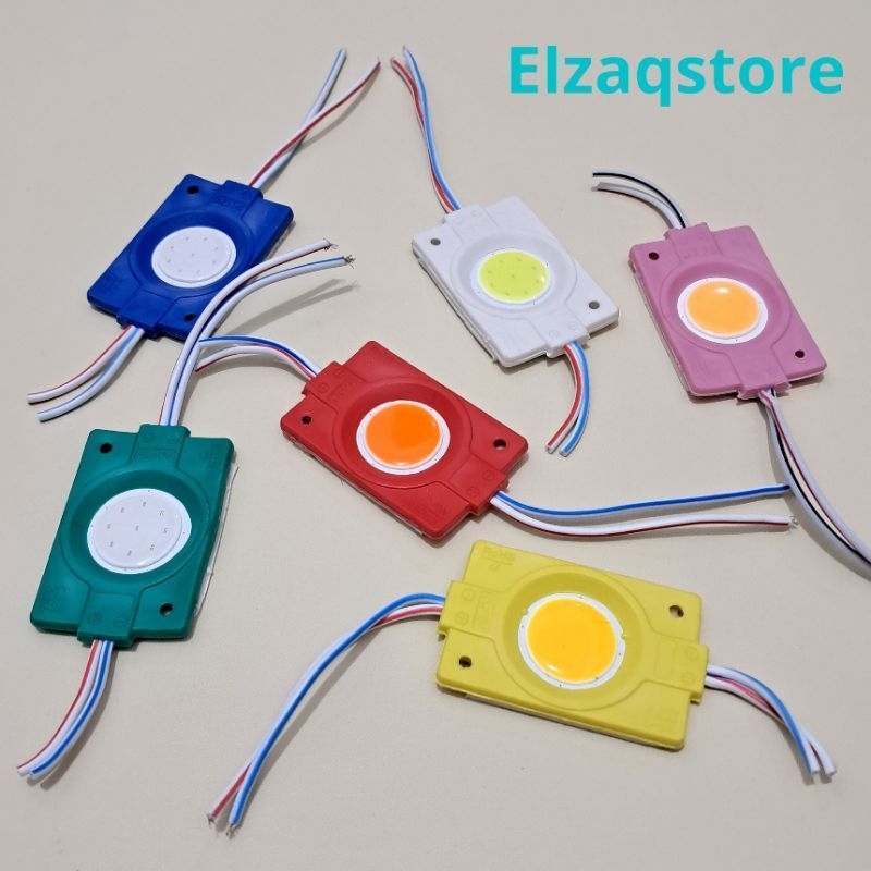 Jual Lampu LED COB Bulat Besar 9 Inti 2.4W 12V atau 24V | Shopee Indonesia