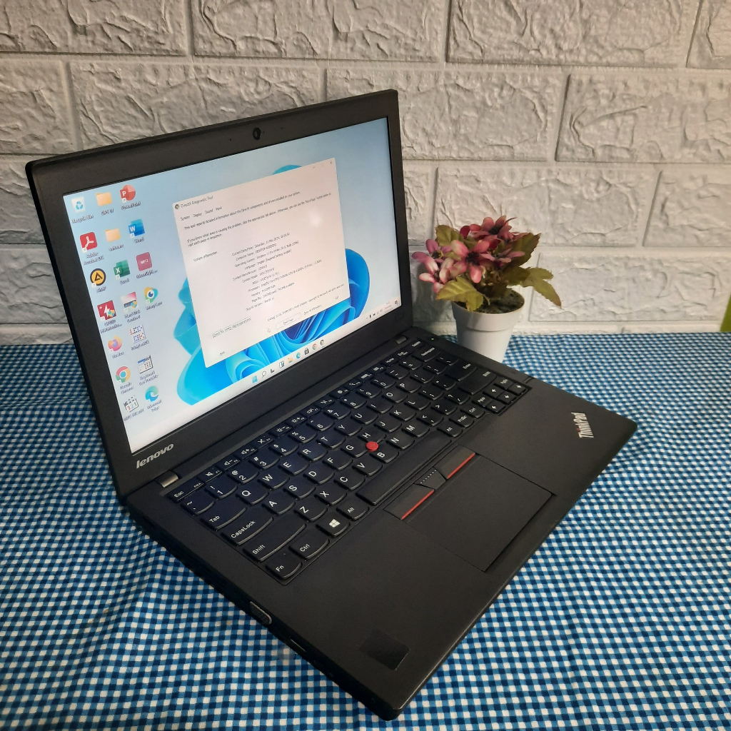 Jual LENOVO THINKPAD X250 core i7 ram 8gb ssd 256gb layar 12,5 inci ...