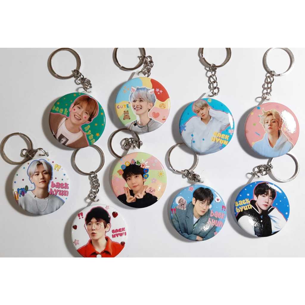 Jual Custom Freebies Konser KPOP Gantungan Kunci Baekhyun/Freebies ...