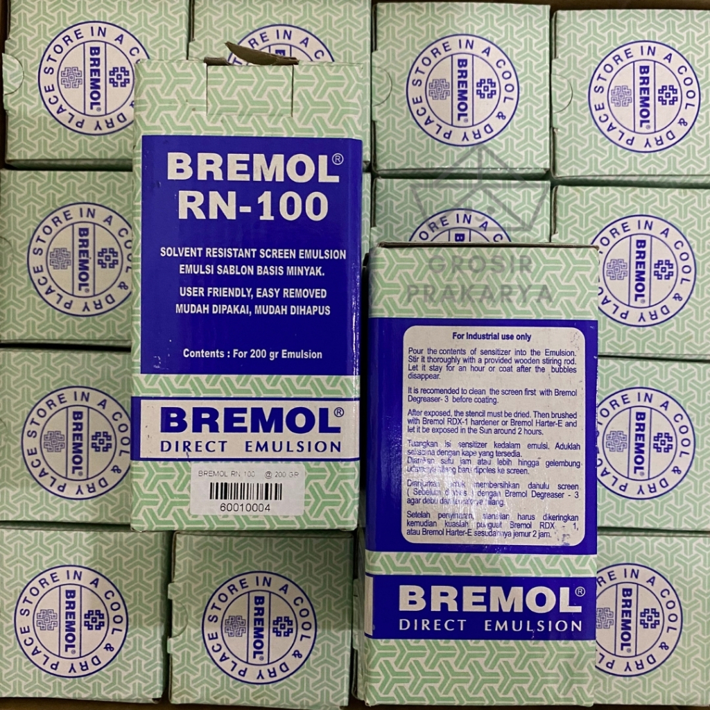 Jual Bremol RN-100 GORSIR PRAKARYA MALANG Obat Afdruk 200gr Sablon ...