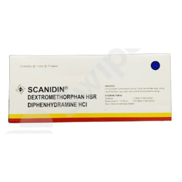 Jual PER BOX SCANIDIN Tempo Scan TABLET BOX. | Shopee Indonesia