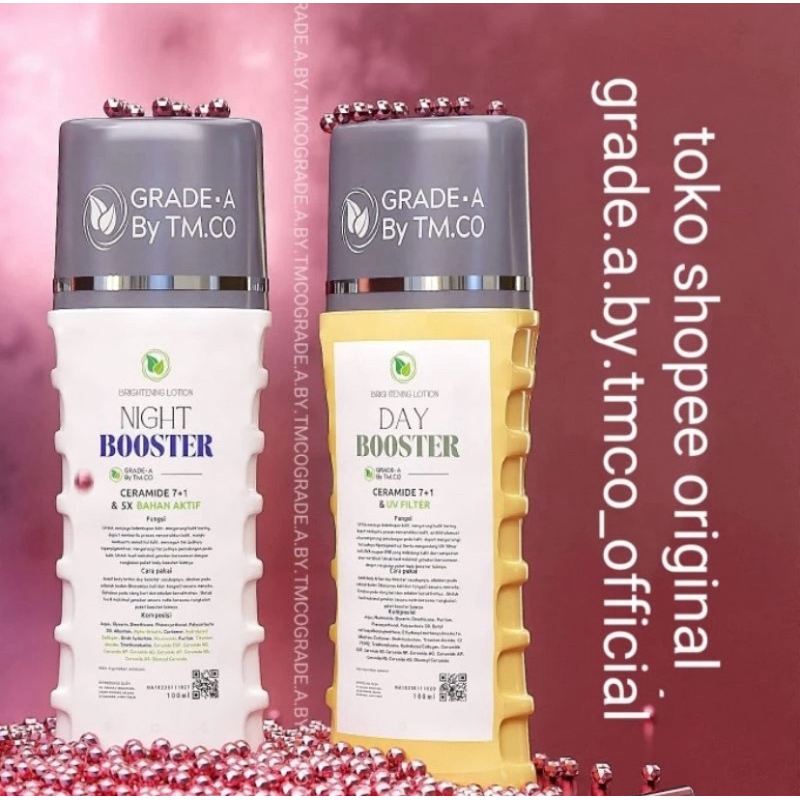 Jual (READY STOCK) LOTION BOOSTER PAGI DAN MALAM GRADE A BY TMCO LOTION ...