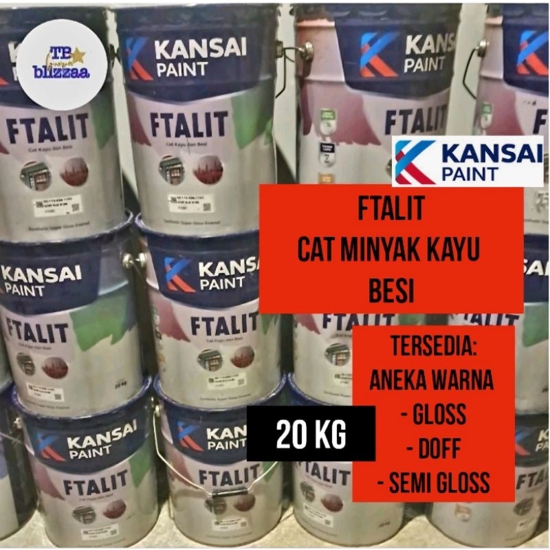 Jual Ftalit 20kg Cat Minyak Kayu Besi Ftalit 20kg Pail Warna Gloss ... Jual Ftalit 20kg Cat Minyak Kayu Besi Ftalit 20kg Pail Warna Gloss ...