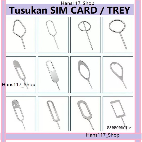 Jual STELL MODEL Jarum Tusukan SIM INJECTOR/Pembuka SIM/Card Memory SD ...