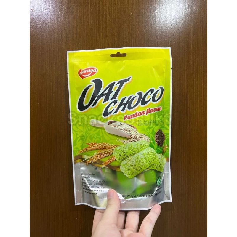 Jual Naraya Oat Pandan 90g /Snack Oatmeal Naraya 90 g / Naraya Isi 10 Pcs | Shopee Indonesia