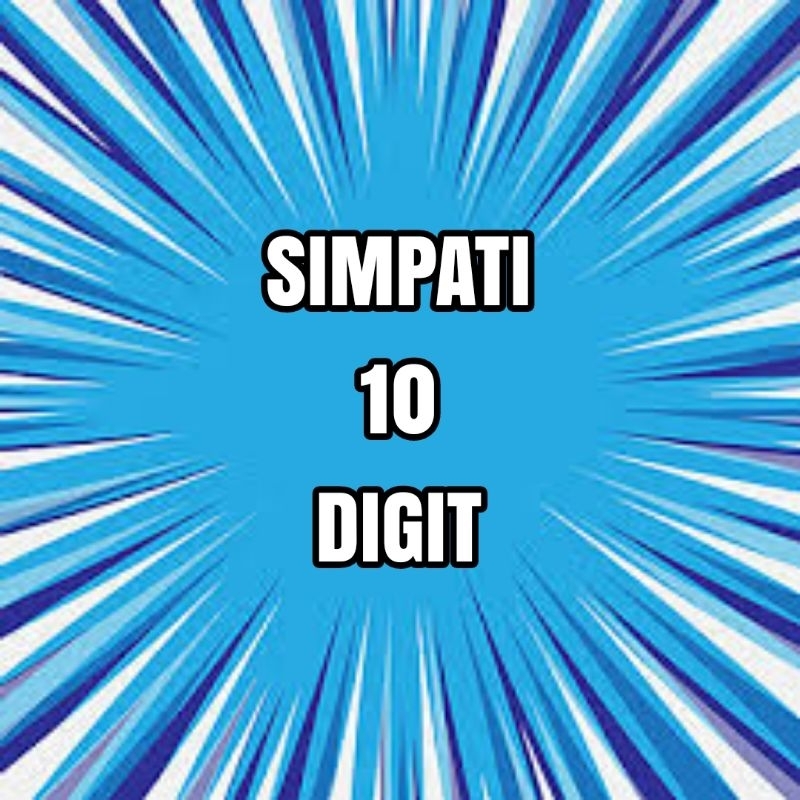 Jual Nomor Cantik Simpati 10 Digit | Shopee Indonesia
