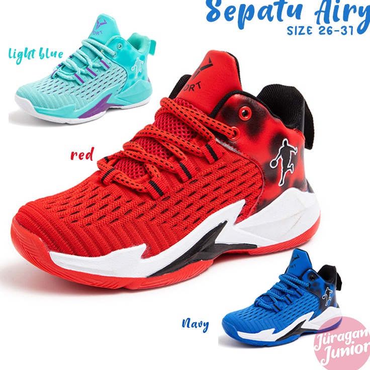 Jual Produk Original Juragan Junior COD Sepatu AIRY Sepatu Basket ...
