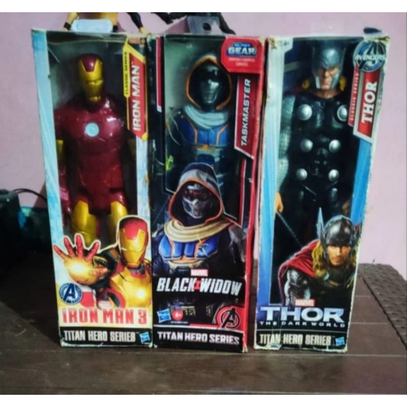 Jual Mainan Figure Avengers Titan Original Hasbro 28cm | Shopee Indonesia