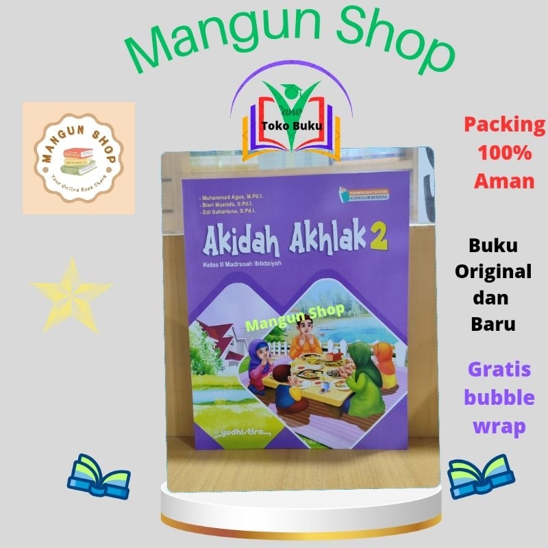 Jual Buku Pelajaran Akidah Akhlak Kelas 2 Mi Kurikulum Merdeka ( Yudhistira) | Shopee Indonesia