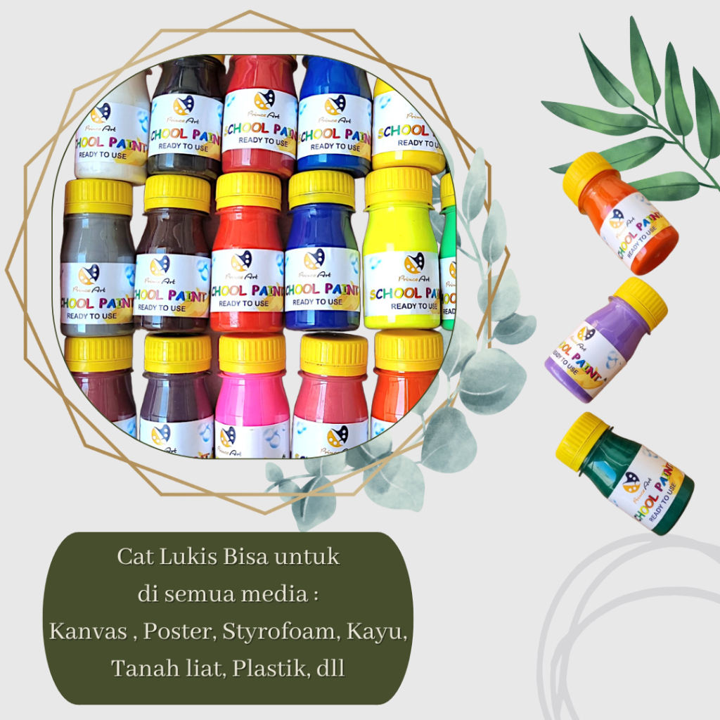 Jual Prince Art Cat Poster / Cat Lukis Anak / Cat akrilik All media 50 ...