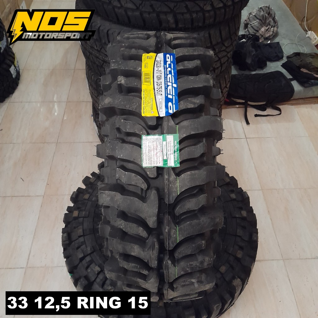 Jual Ban mobil badak x-treme accelera 33 12,5 r15 cocok untuk jalan ...