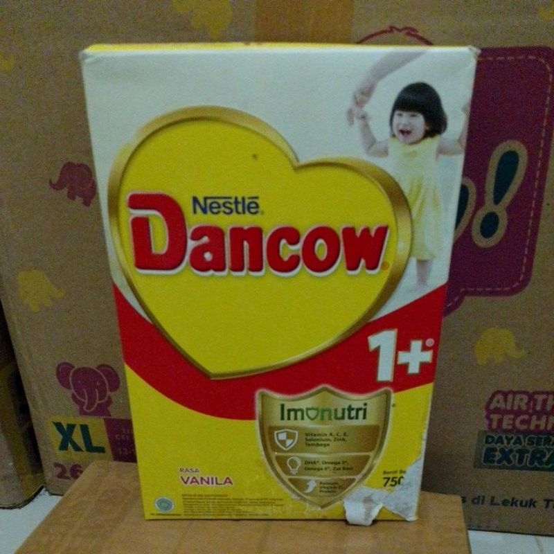 Jual dancow 1+ 750 gr vanila/madu box peyot/rijek exp 2025-2026 ...