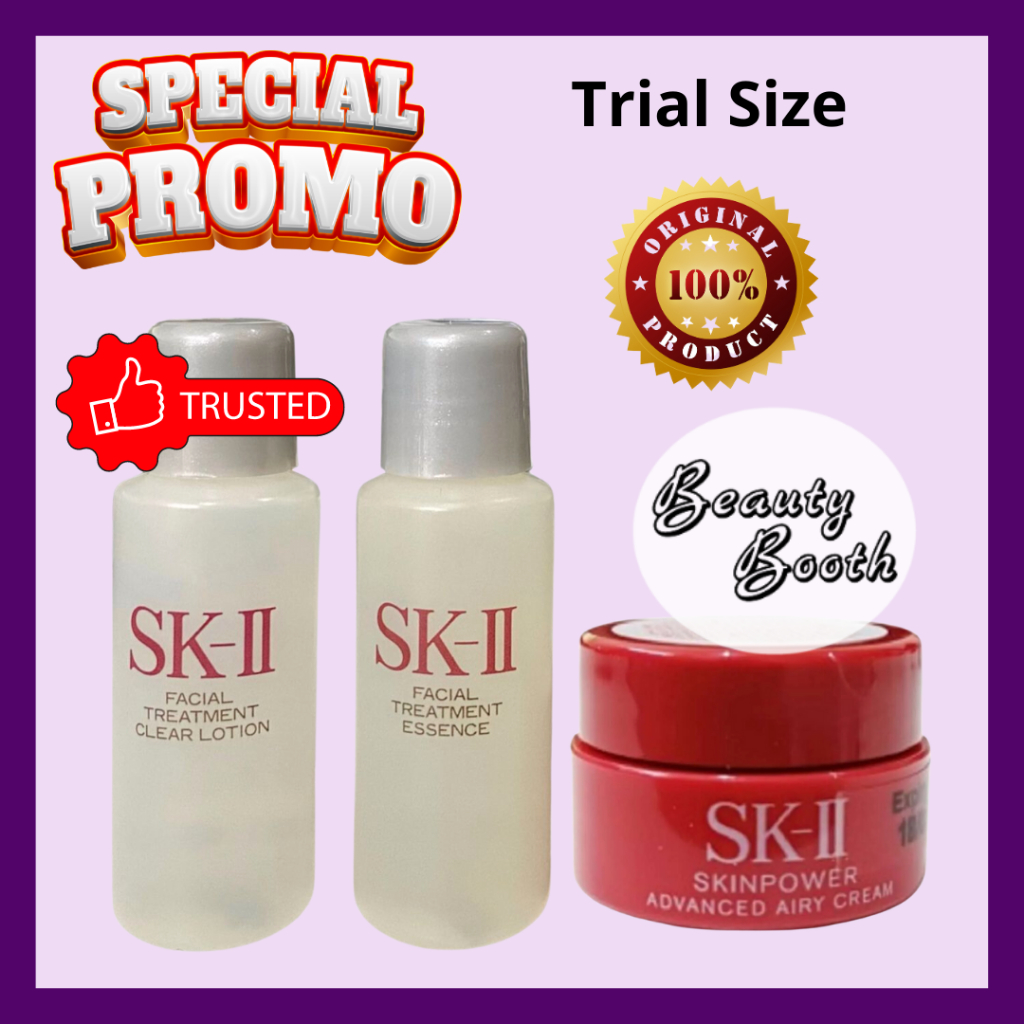 Jual SK-II SK2 SKII FTE10ml + FTCL 10ml + Skinpower ADVANCED AIRY 2,5gr | Shopee Indonesia