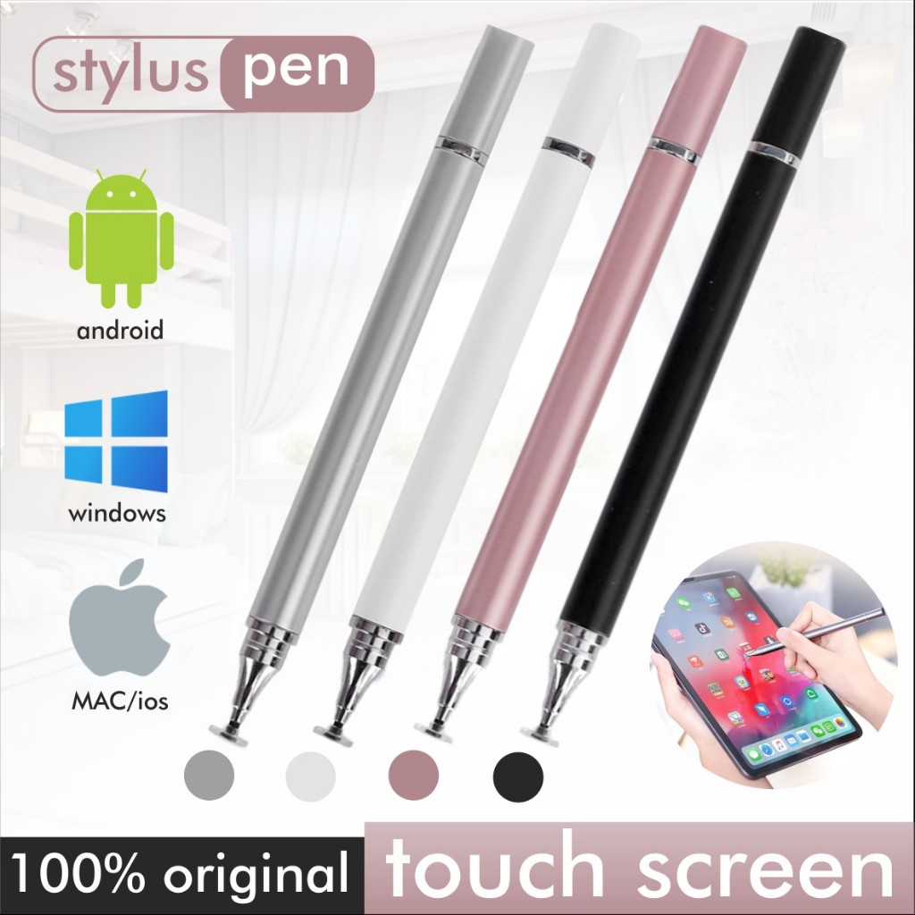 Jual Stylus Pen Touch Screen / Bolpen Stylus Untuk Ipad Tablet HP 2in1 ...