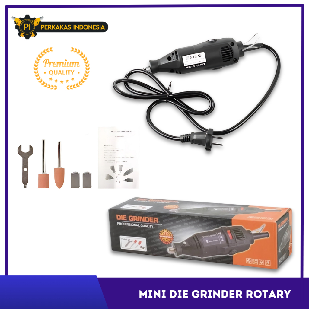 Jual Mini Grinder Rotary Tools Mesin Die Gerinda Drill Tuner Bor Kecil ...