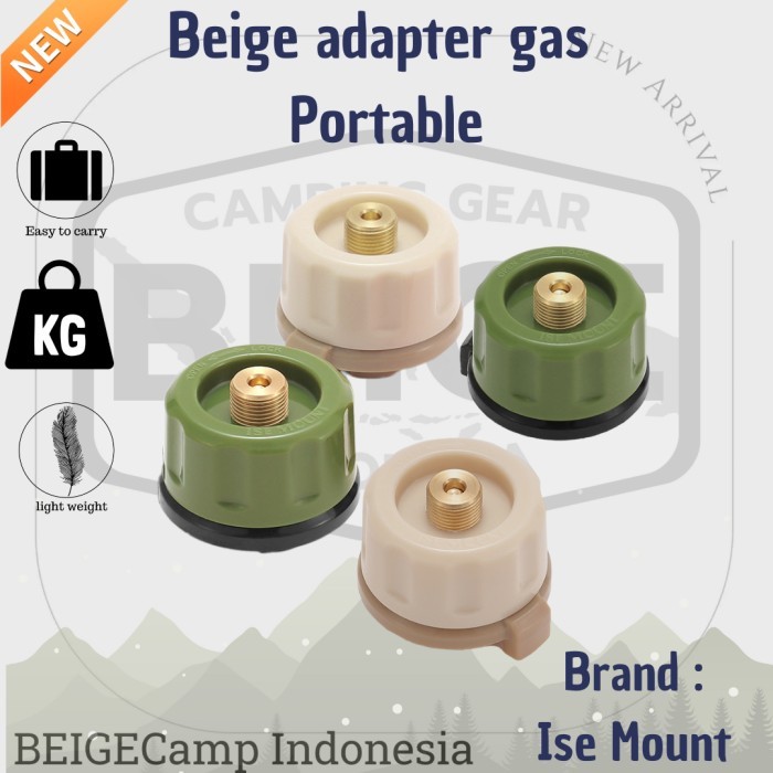 Jual Beige Adapter tabung gas portable | Shopee Indonesia