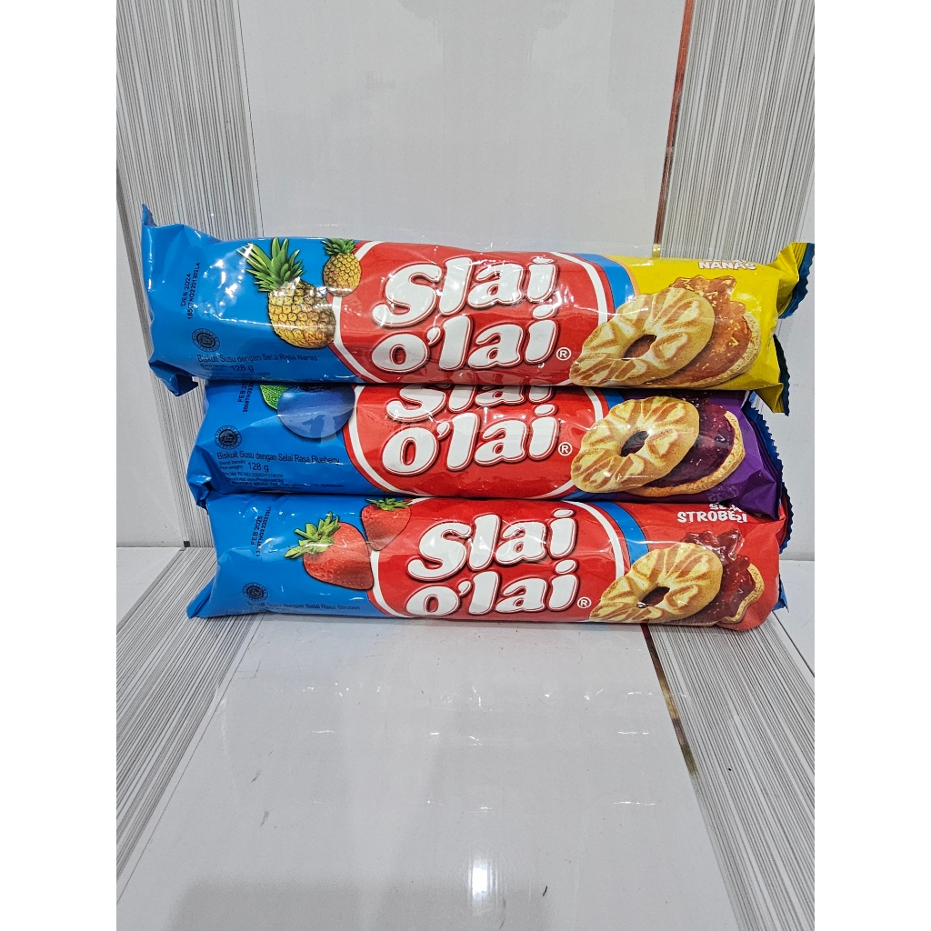 Jual Slai O Lai 128g Stroberi Nenas Blueberry | Shopee Indonesia