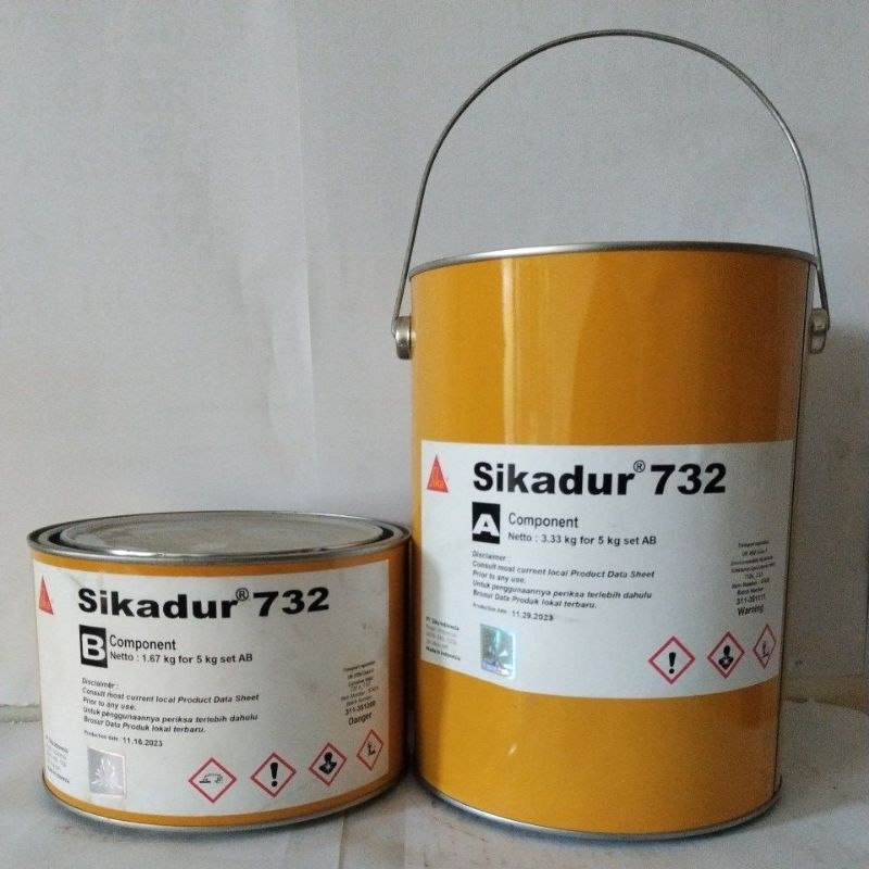 Jual SikaDur-732/ perekat beton lama dan baru 5KG | Shopee Indonesia