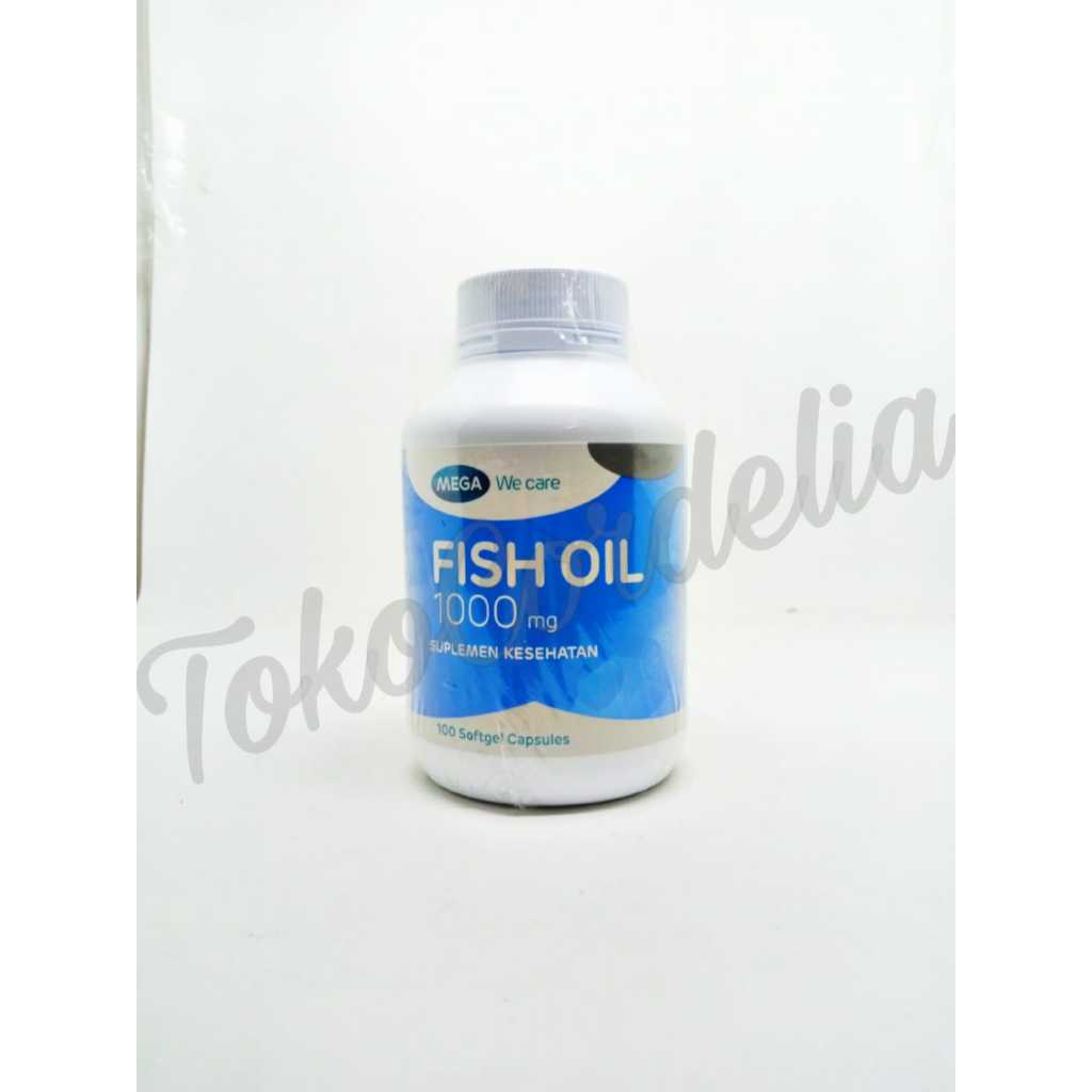 Jual Mega We Care Fish Oil 1000 mg 100 Kapsul Lunak | Shopee Indonesia