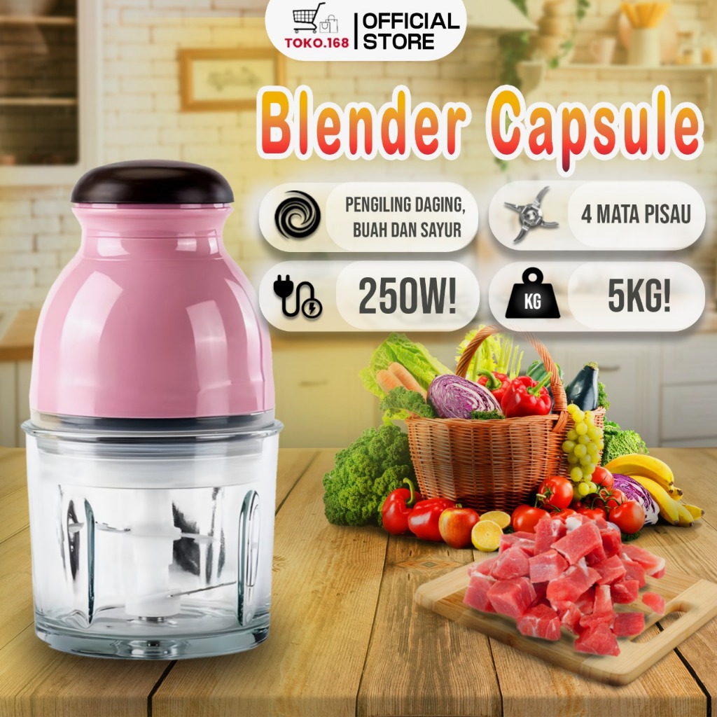 Jual Blender / Blender Kapsul / Penggiling daging sayur buah / Capsule ...