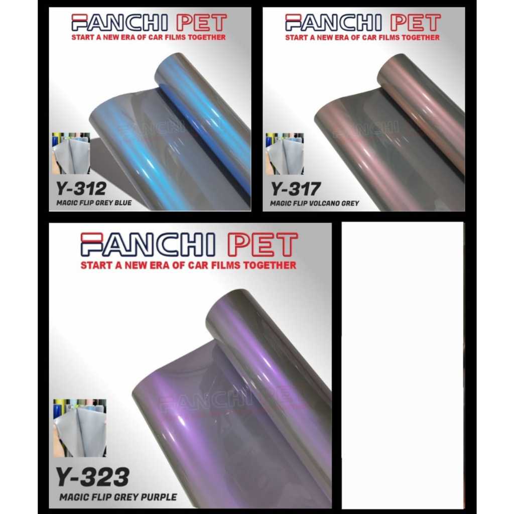 Jual 50CM Sticker FANCHI Magic Flip PET Y Series per 50CM | Shopee ...
