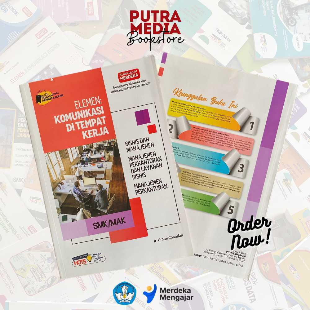 Jual BUKU KUMER SISWA & GURU SMK/MAK Elemen: Komunikasi di Tempat Kerja | Shopee Indonesia