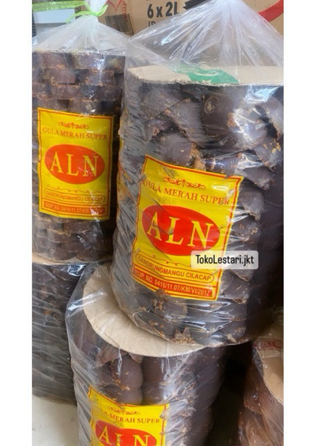 Jual READY! Gula Merah / Gula Jawa Asli Premium ALN Super ++ | Warna Hitam Pekat -- 1 Bal Koin ...