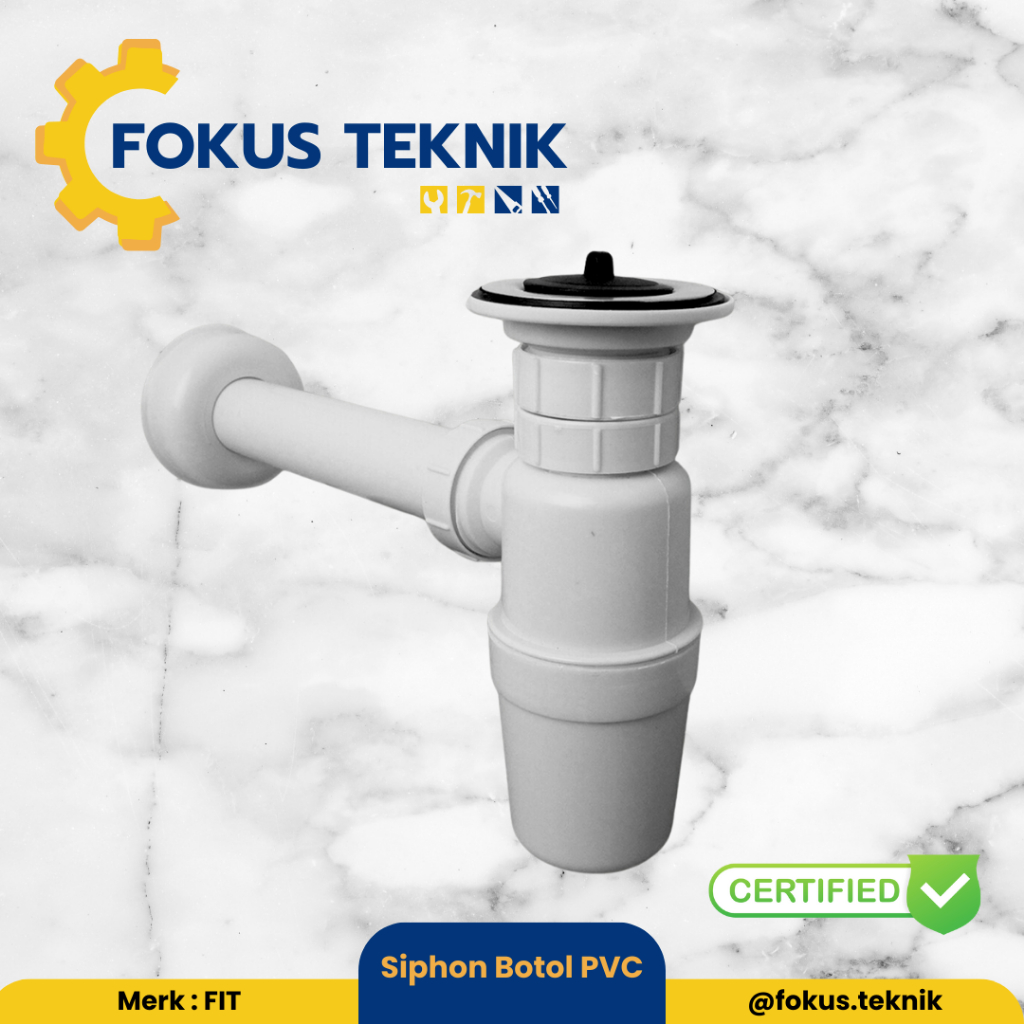 Jual Sifon PVC Botol Plastik FIT | Siphon Pembuangan Air Wastafel ...