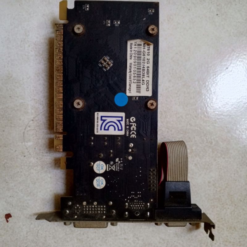 Jual VGA NVIDIA GeForce GT 610 DDR3 2GB 64bits | Shopee Indonesia