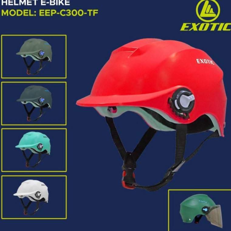 Jual KODE W99F Helm sepeda listrik helmet EBIKE EXOTIC EEPC3TF | Shopee ...