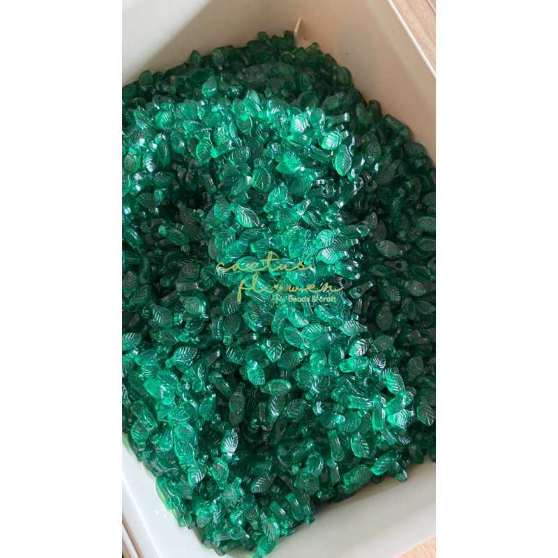 Jual Manik Daun Hijau Aneka Bentuk | Shopee Indonesia