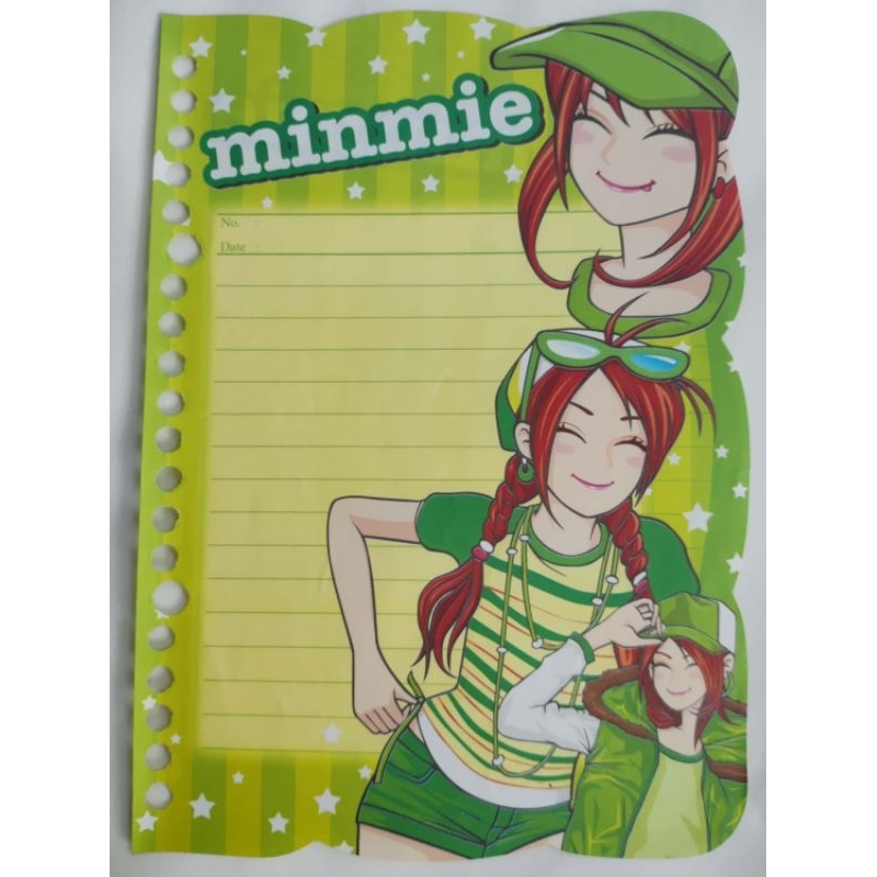Jual Kertas Binder A5 / Kertas File A5 - Series MinMie | Shopee Indonesia